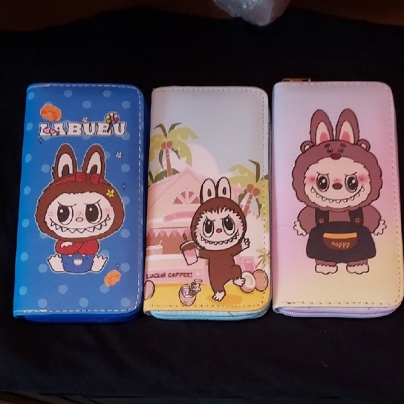 Accessories | Cute Unbranded Labubu Themed Cartoon Character Wallet ...